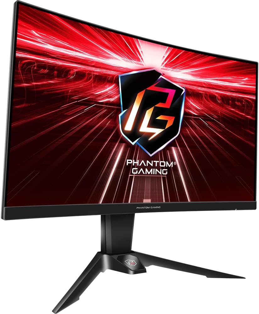 Amazon.com: ASRock Curved Phantom Gaming Monitor 27 inch QHD 2560 x ...