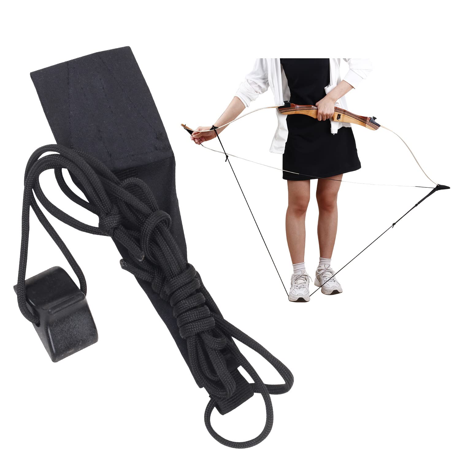 Portable Archery Stringer Bow String Install Auxiliary Tool ...