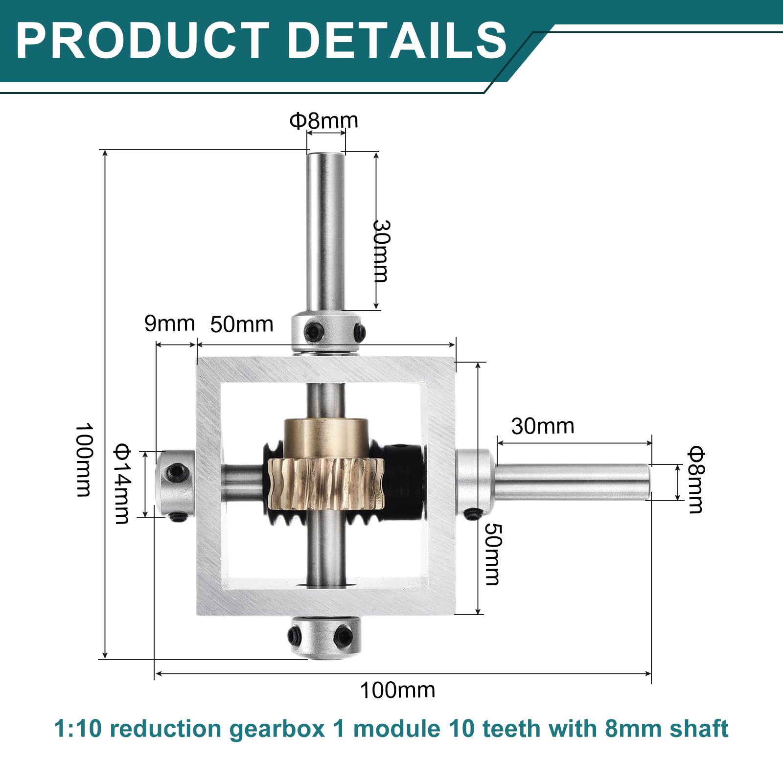 Gearboxes, Gearheads & Speed Reducers Vertical To Horizontal Gearbox ...