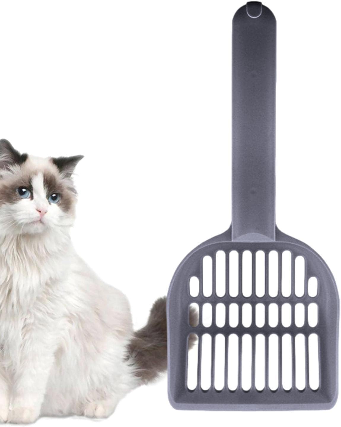 ibaste Cat Litter Scoop, Cat Poop Scooper With Hanging Hook, Poop ...