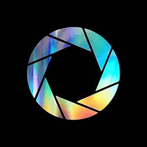 Amazon.com - Aperture Symbol Sticker Vinyl Decal Notebook Car Window ...