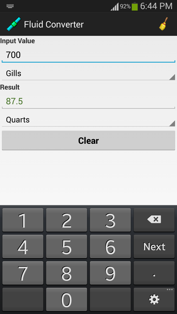 Fluid Mechanics Converter - App on Amazon Appstore