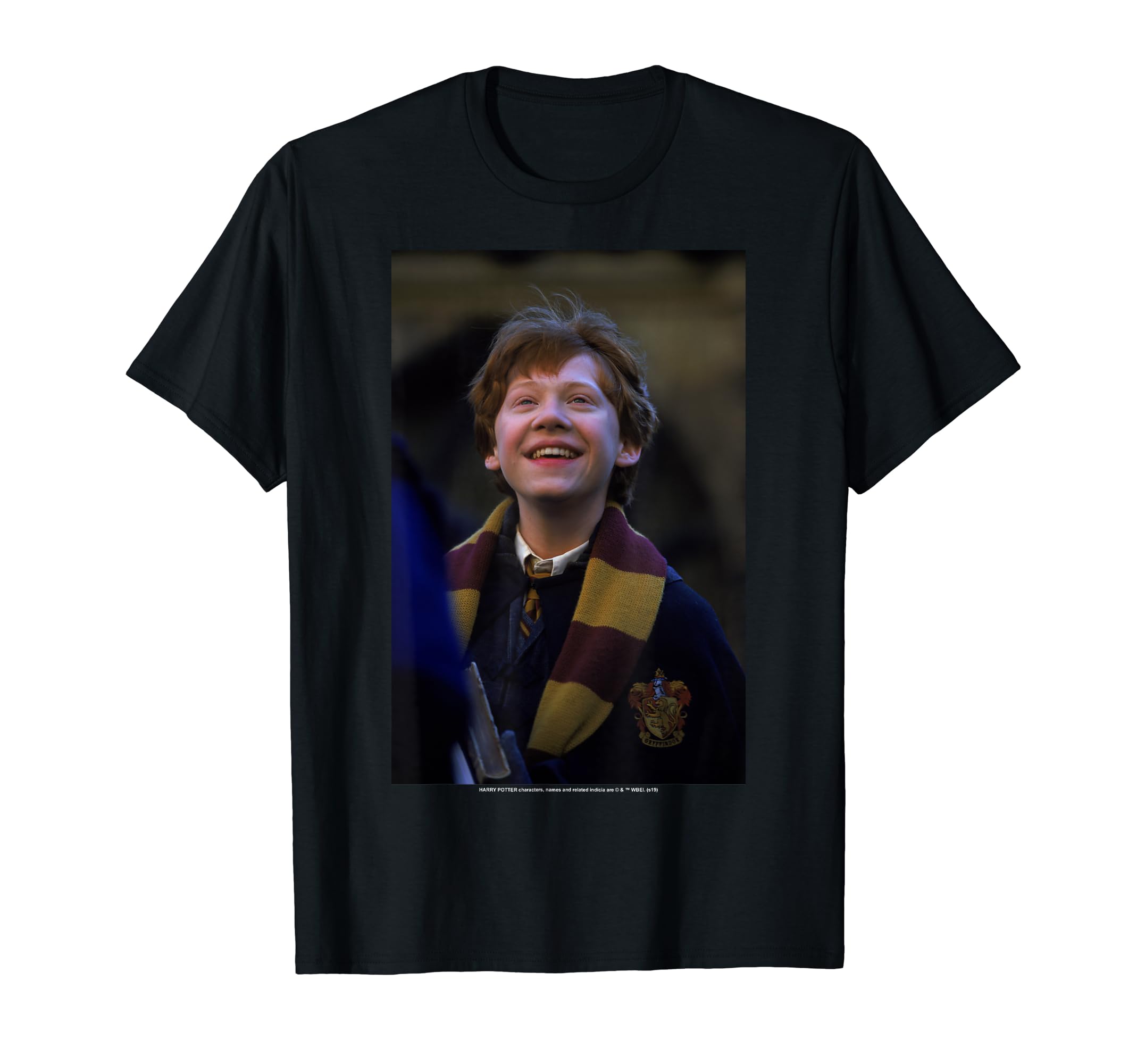 Amazon.com: Harry Potter Ron Weasley Smiling Portrait T-Shirt ...