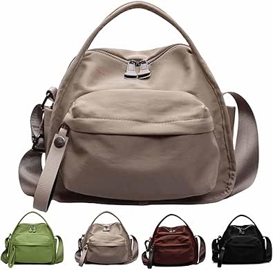 Amazon.com: Veluna Shoulder Bag, Veluna Crossbody Shoulder Bag, Zipper ...