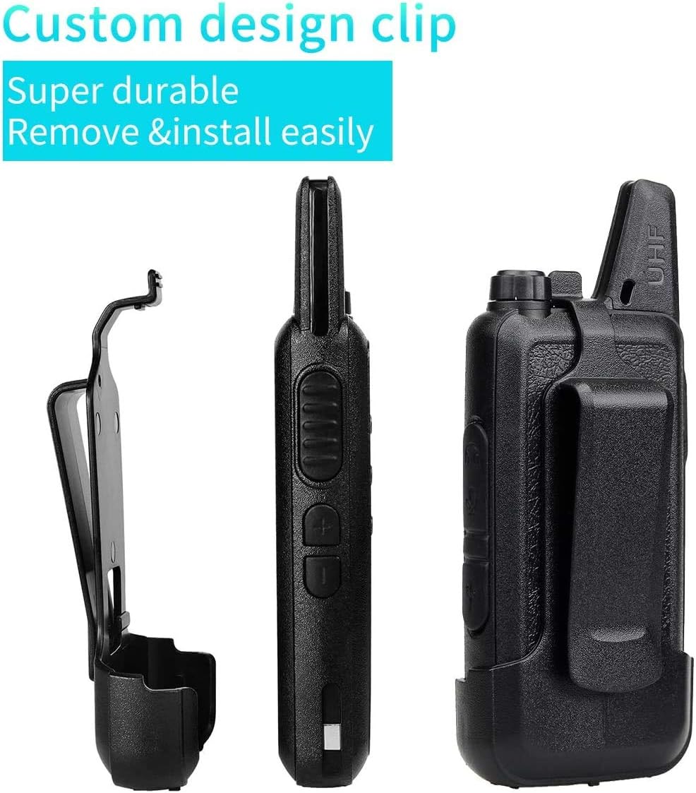 Retevis RT22 Walkie Talkies Mini, Rechargeable Two Way Radio Long Range ...