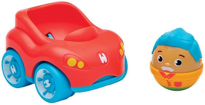 Amazon.com: Playskool Weebles My Speedy Car - Weeble Wobble Preschool ...