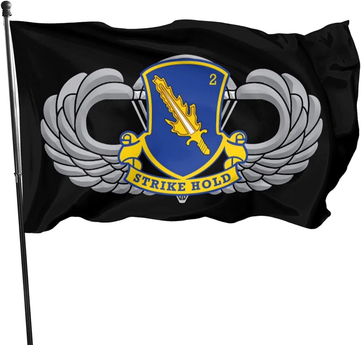 Amazon.com : 2nd Battalion 504th Parachute Infantry Regiment 3x5 Ft ...