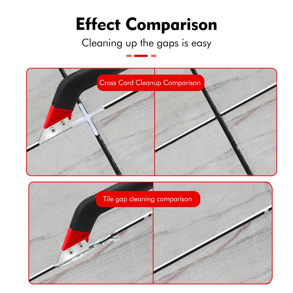 Tile Cleaning Tool Kit Grout Removal Tool With 5 Blades - Manual Caulk ...