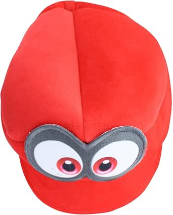 Super Mario Odyssey Boo Red Cappy Plush Hat: Buy Online at Best Price ...