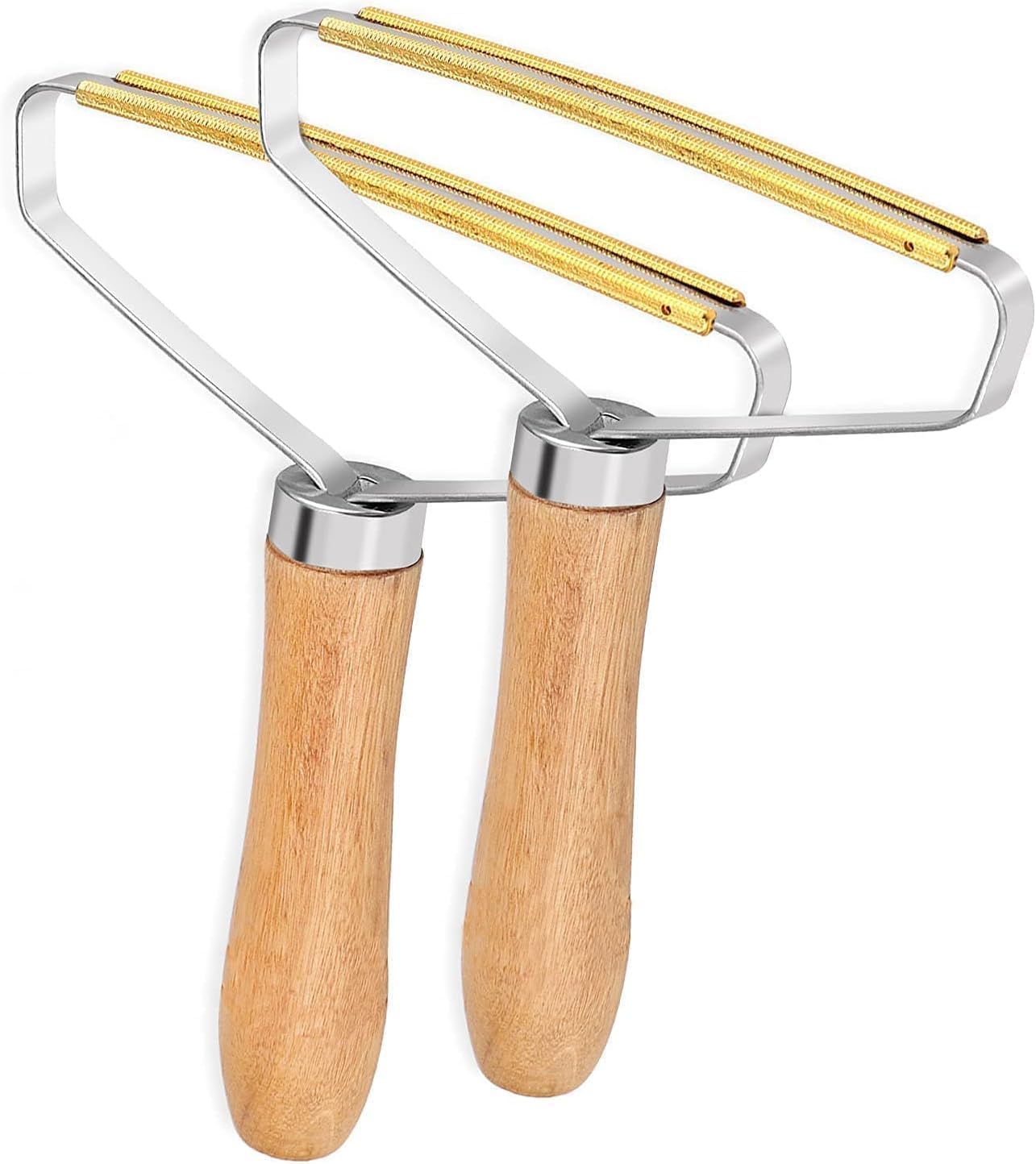 Modesh Pro Lint Rollers 2 Pcs Double-Sided Metal Lint Remover for Pet ...