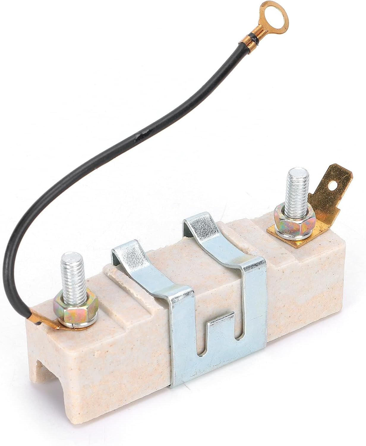 Amazon.com: Ignition Coil Resistor, Metal Ceramic Ballast Resistor Wear ...