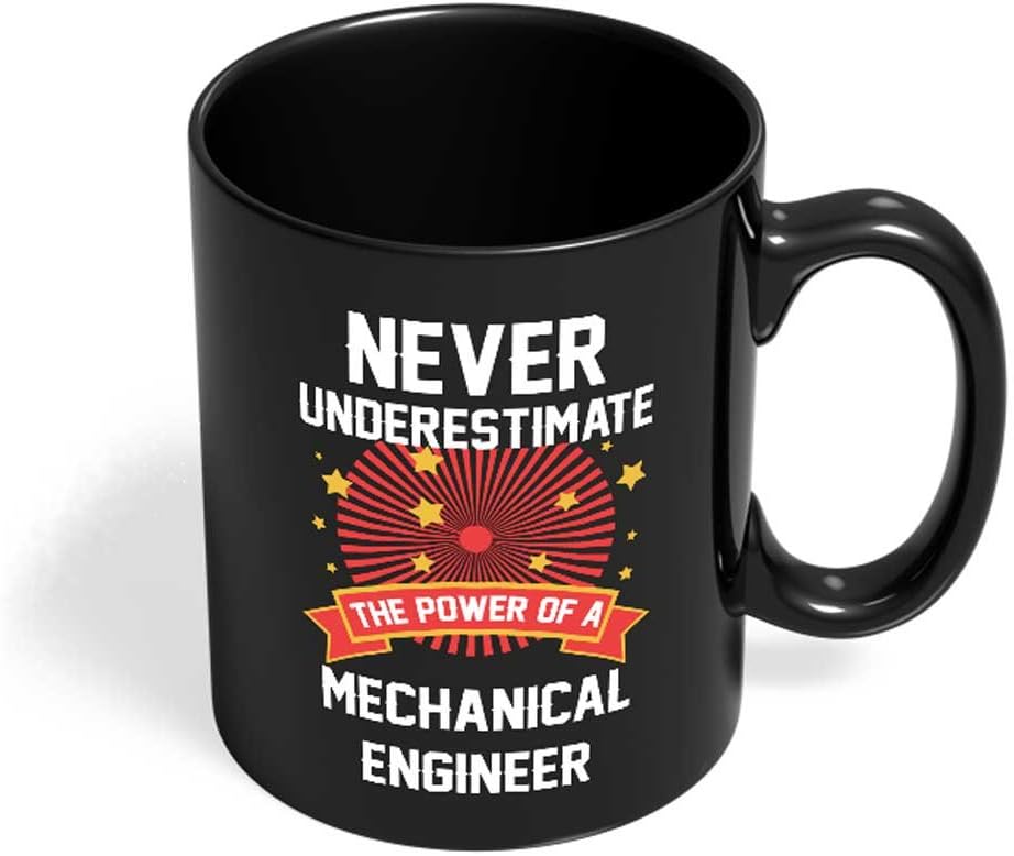Amazon.com: MECHANICAL ENGINEER Mugs | Funny Mug Never Underestimate ...