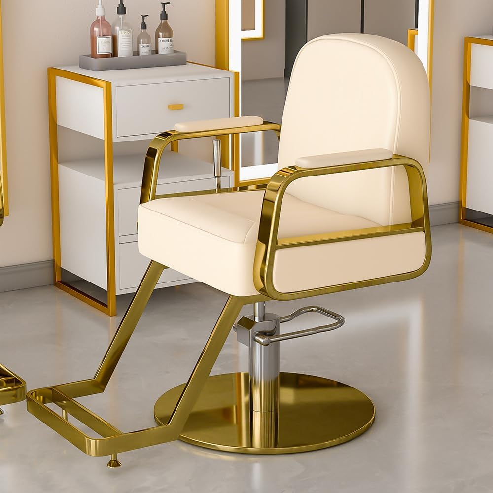 Classic Modern Salon Furniture DORTALA Salon Chair For Hair Stylist,