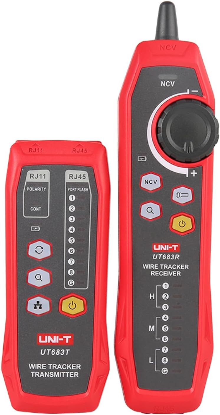 UNI-T Uni-trend Cable and network tester UT683KIT Lan Tester Network ...