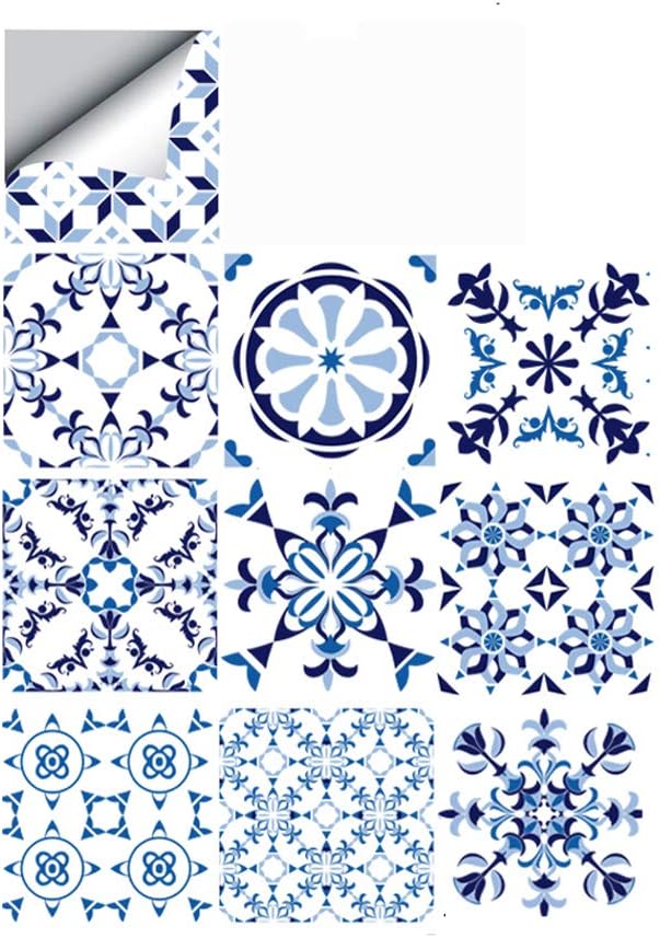 Amazon.com: Tile Stickers 24 PC Set Authentic Traditional Talavera ...