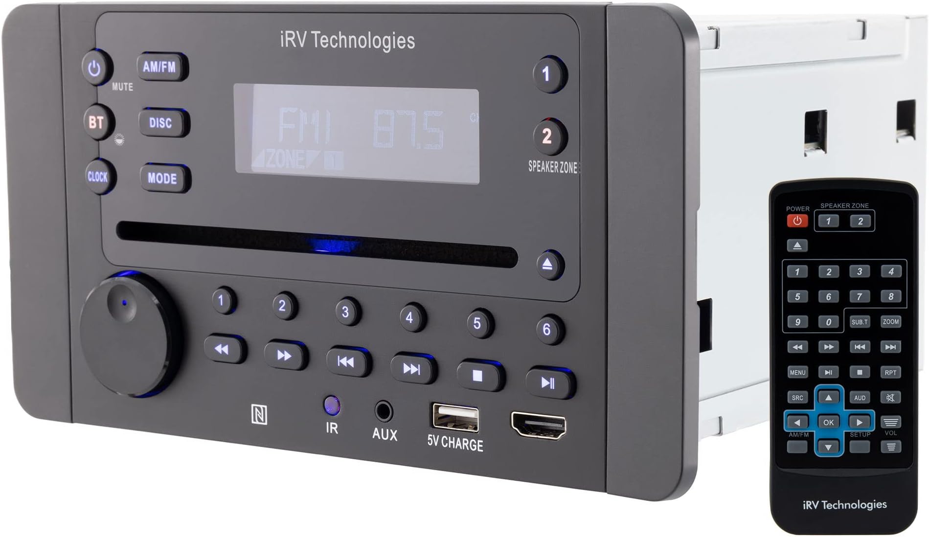 Amazon.com: iRV Technology iRV34 AM/FM/CD/DVD/MP3/MP4 /USB/SD/HDMI ...