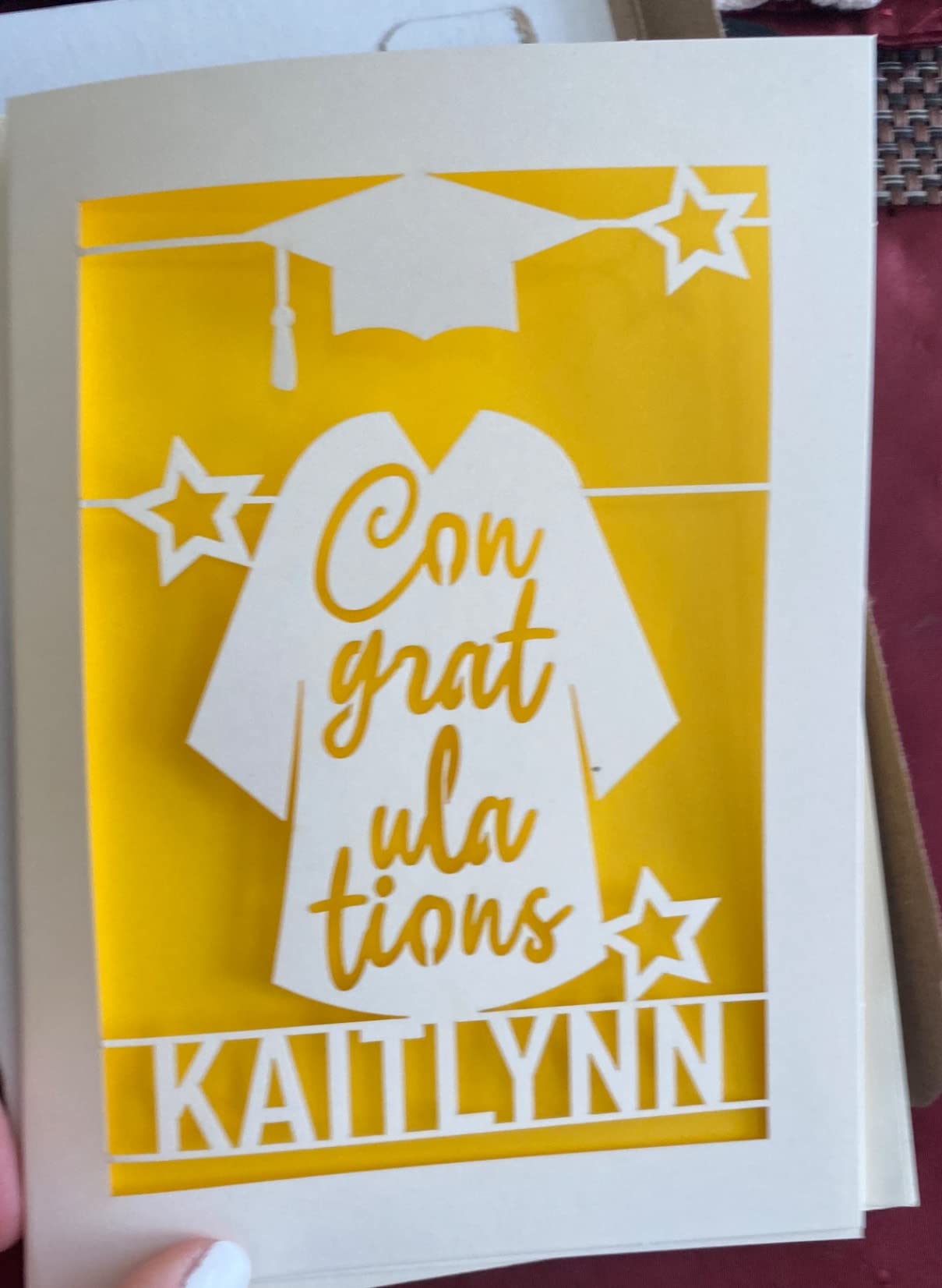 Amazon.com : EDSG Personalized Graduation Cards for Him Her Daughter ...