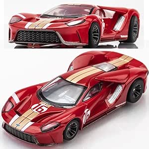 Amazon.com: AFX/Racemasters Ford GT Heritage #16 Red AFX22067 HO Slot ...