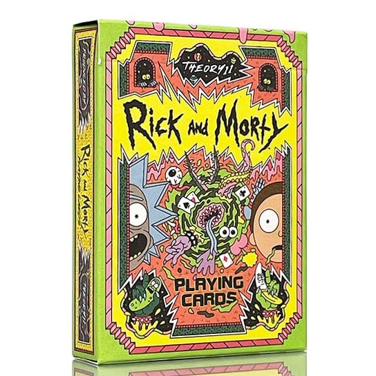 MilesMagic Theory11 Rick And Morty Playing Cards Limited Edition Poker ...