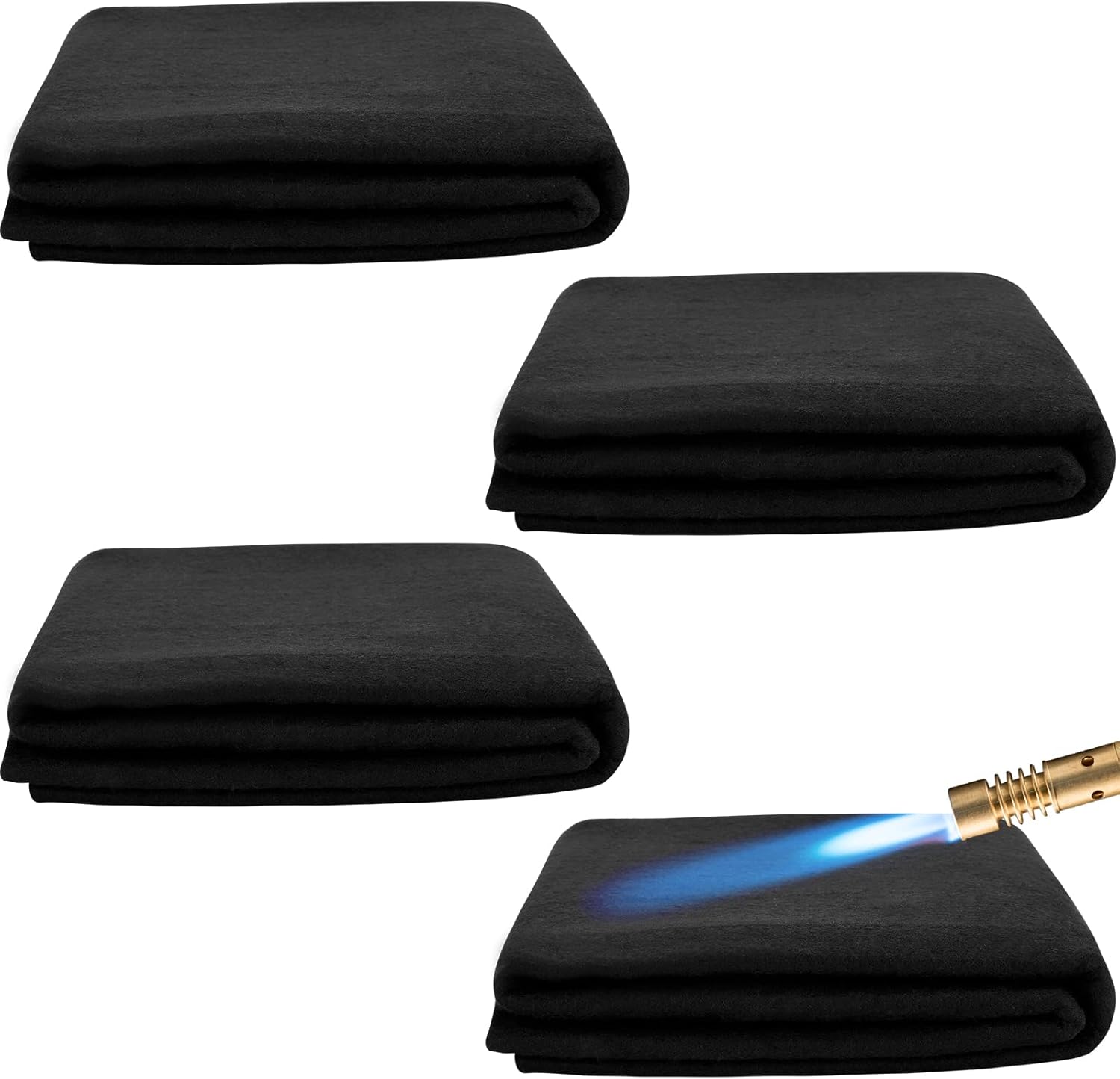 Amazon.com: 4 Pack 36 X36 Inch Large Welding Blanket Carbon Felt ...