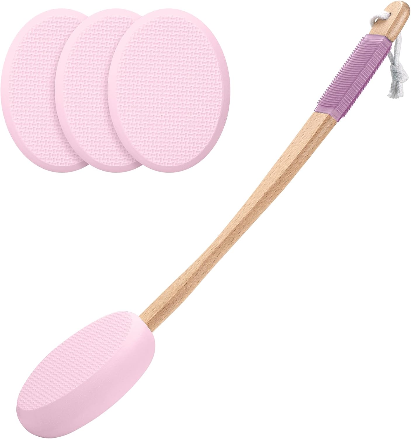 Amazon.com : Amazerbath Lotion Applicator for Back, Feet, 4 Replaceable ...