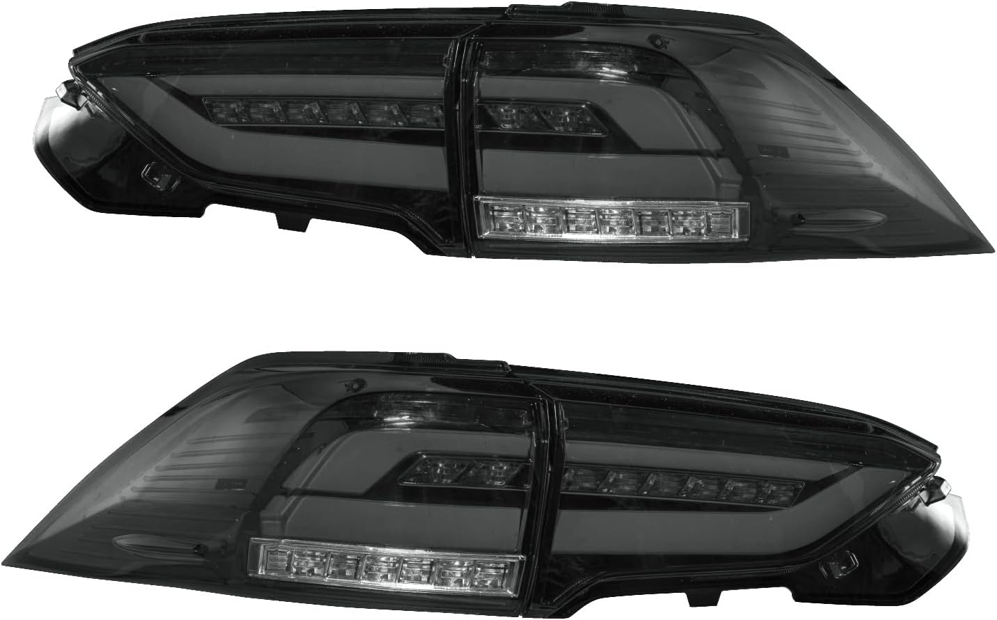 Amazon | RAV4 50系 Valenti ヴァレンティ ジュエルLEDテールランプULTRA OEA ライトスモーク/ブラッククローム | ブレーキ・テールランプ | 車＆バイク