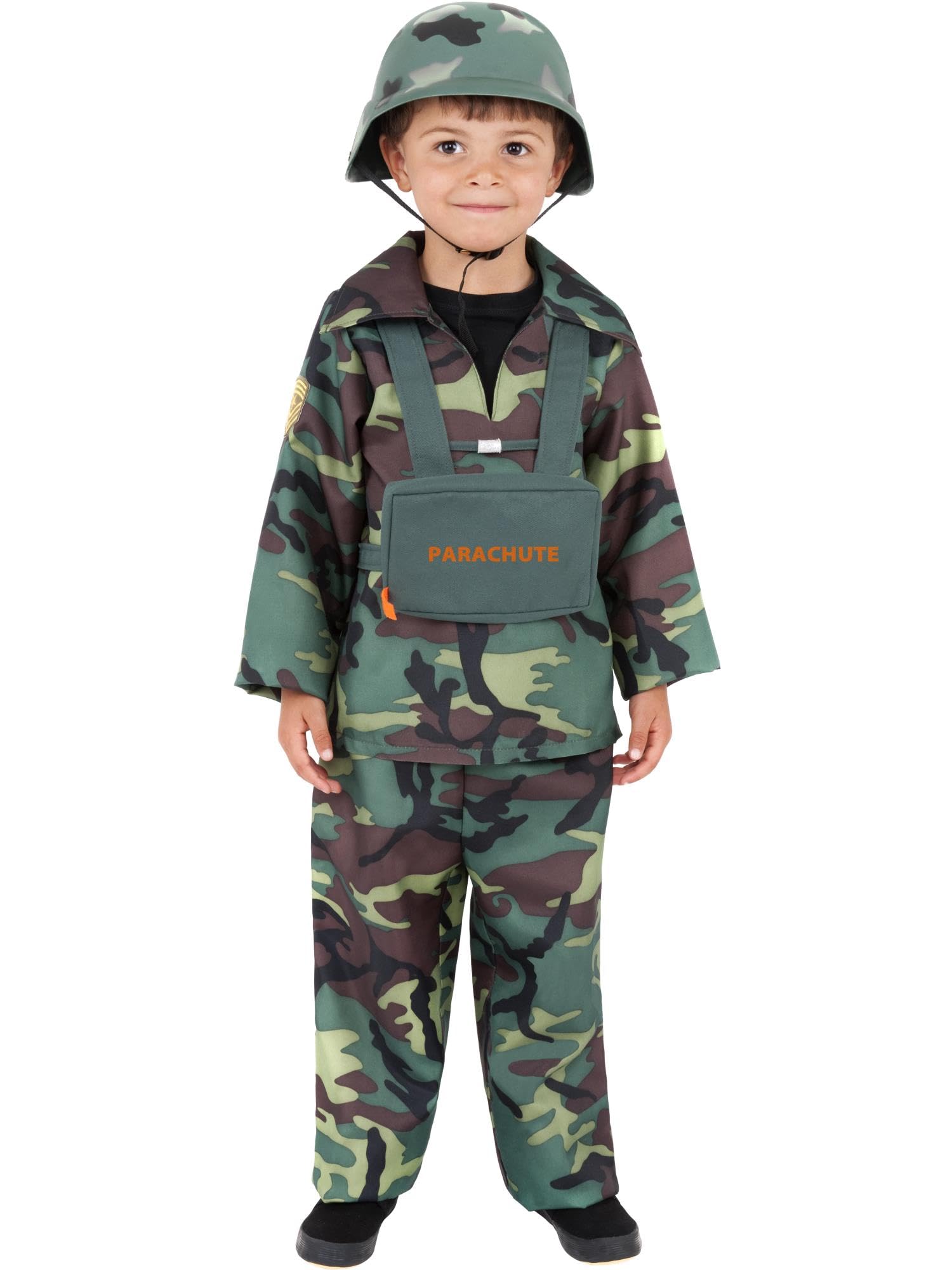 Amazon.com: Army Boy Costume Small (Age 4-6) : Smiffys: Clothing, Shoes ...