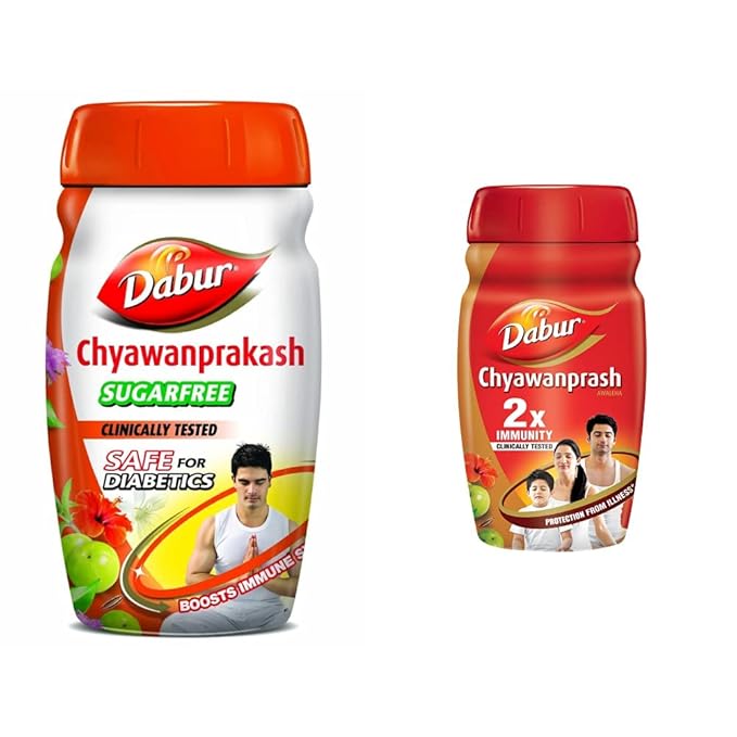 Dabur Chyawanprakash Sugar Free & Dabur Chyawanprash