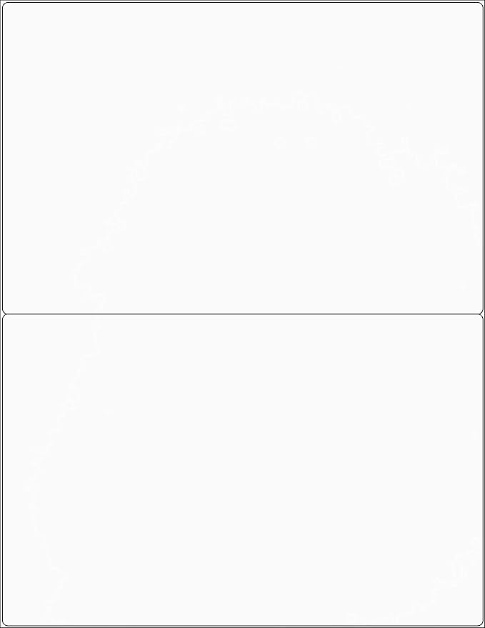 Amazon.com : TYH Supplies Half Sheet Shipping Address Labels White ...