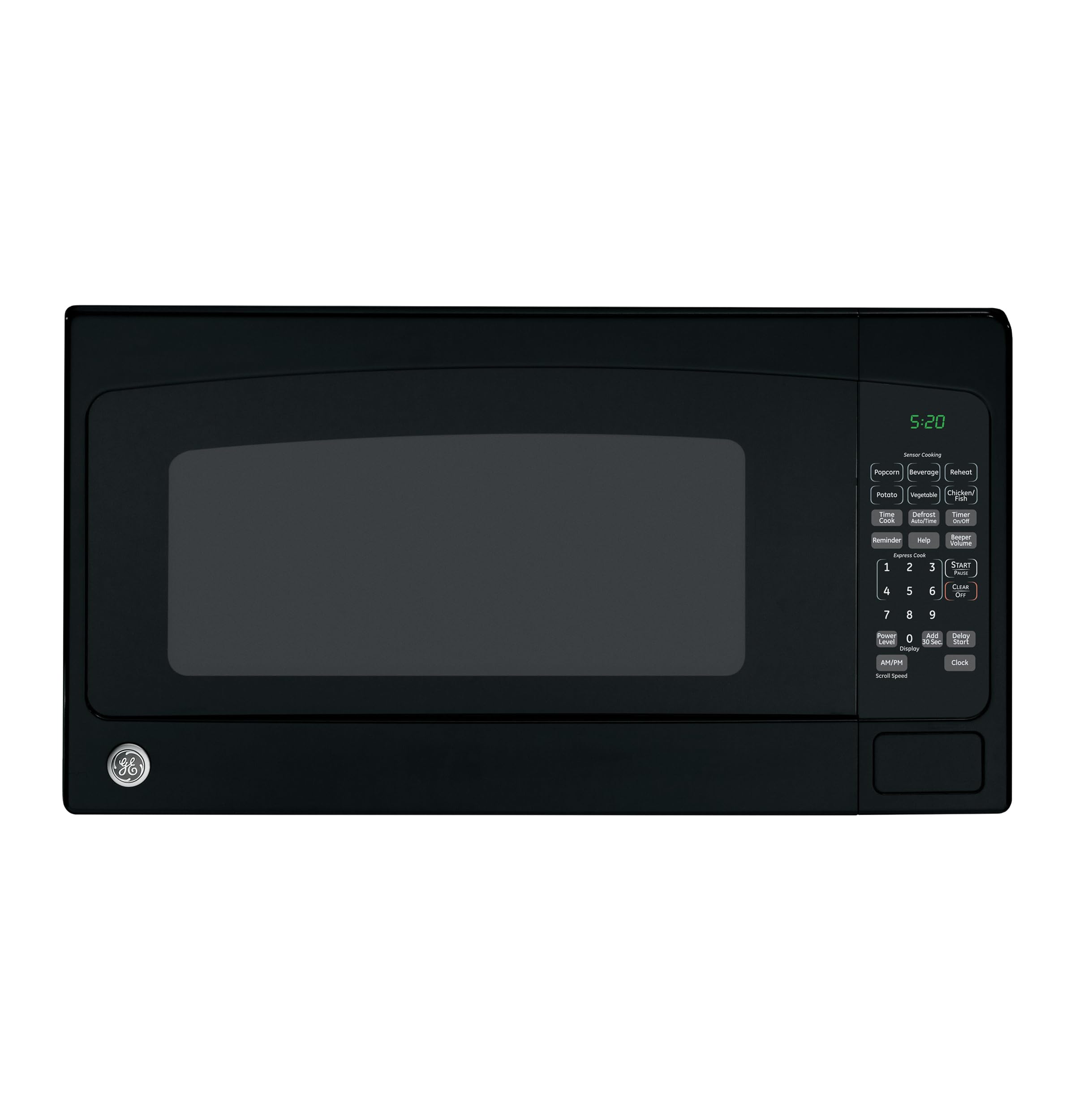 Amazon.com: GE GCST20S1WBB Microwave Oven, 1,200-watt Capacity, Cubic ...