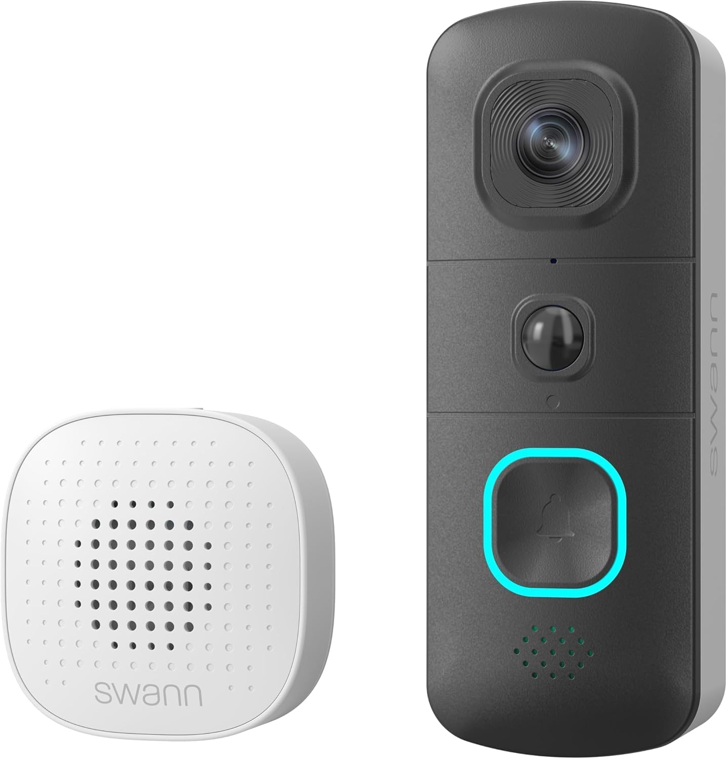 Amazon.com: Swann EVO Video Doorbell: HD Video, Wired or Wire-Free, 140 ...