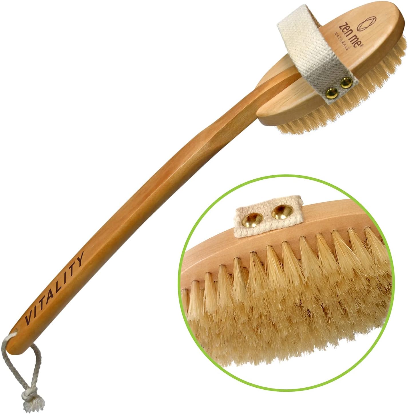 Amazon.com : Premium Dry Brushing Body Brush Set by Belula- Natural ...