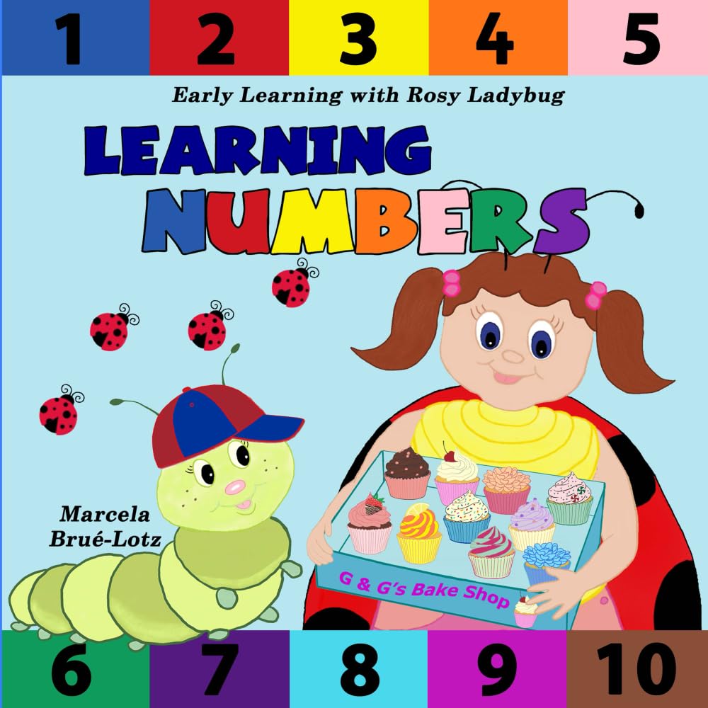 Amazon.com: Learning Numbers: (Early Learning with Rosy Ladybug): A ...