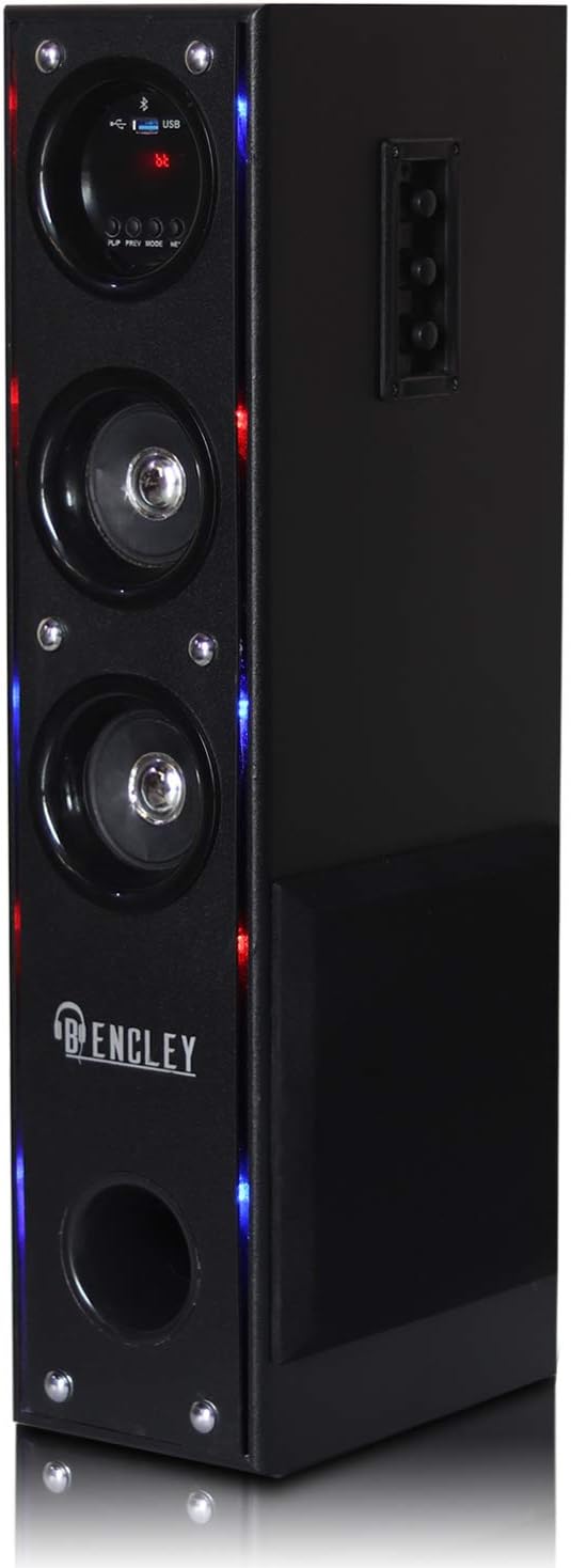 BENCLEY Black Bluetooth Tower Speakers with FM/PenDrive/Mobile/Aux ...