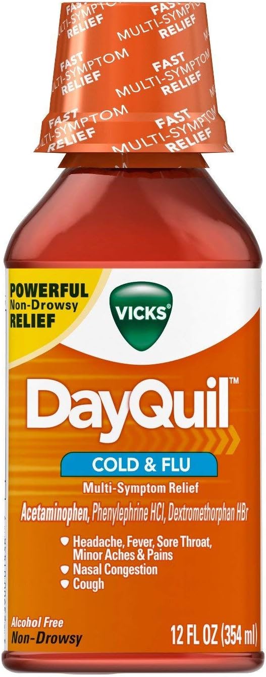 Amazon.com: Dayquil Liquid 12/12 Oz : Health & Household