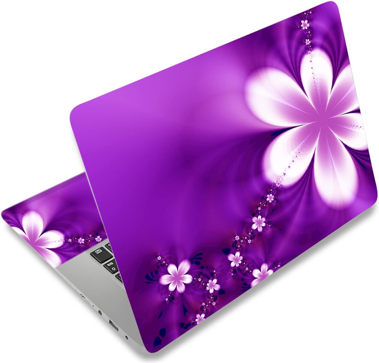 Amazon.com: Purple Flowers 11.6 13 13.3 14 15 15.6 inches Netbook ...