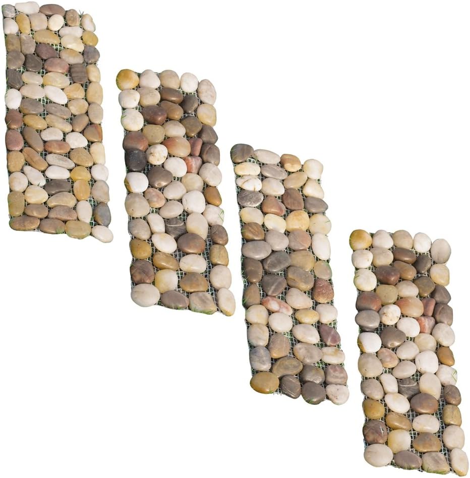 Amazon.com: Collections Etc Outdoor Stone Landscape, Garden Border Path ...