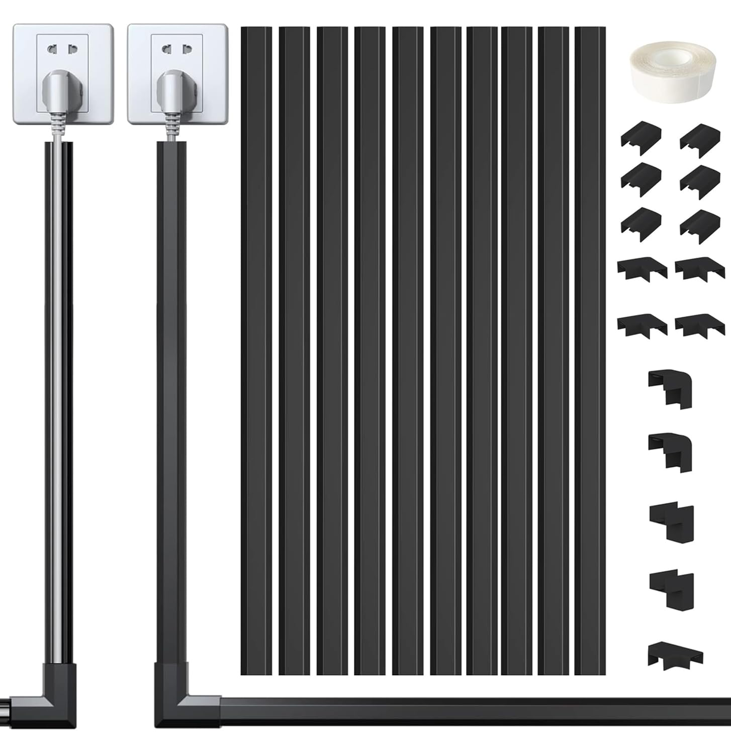 Buy Suke Wiring Cover, Wiring Molding, Hidden Wiring Cover, Cord ...