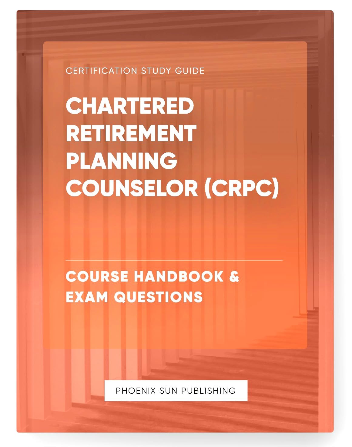 Amazon.com: Chartered Retirement Planning Counselor (CRPC) - Course ...