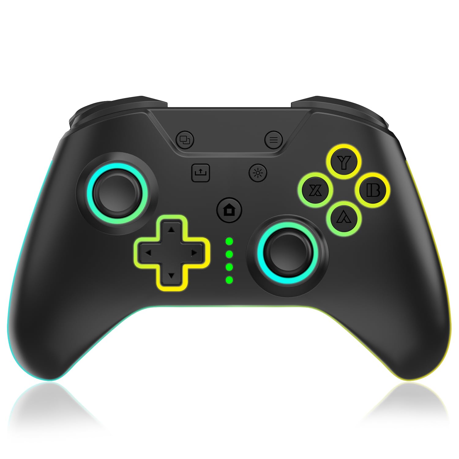 Amazon.com: Xbox Controller With RGB LED Light for Xbox One, Series X/S ...