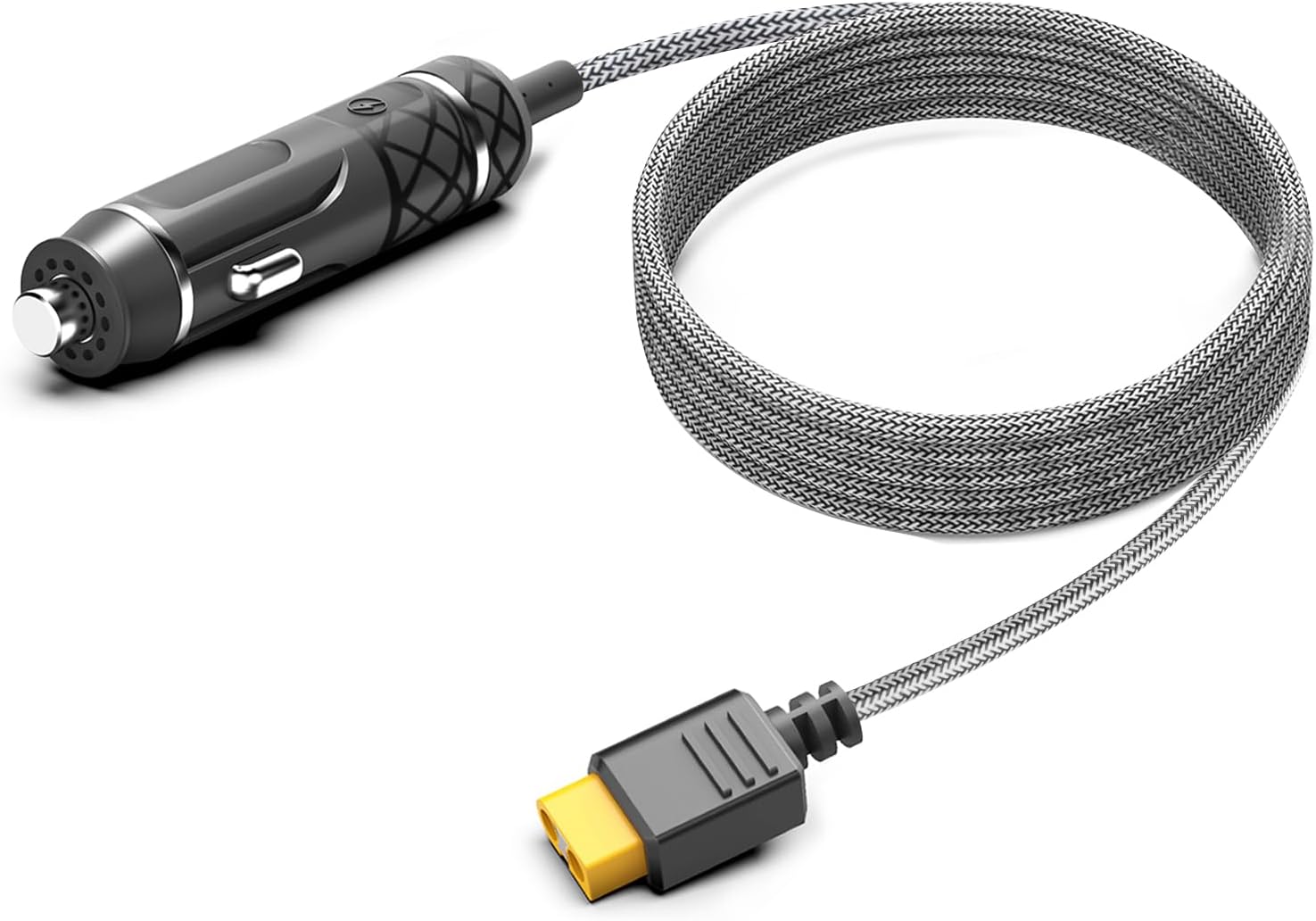 Amazon.co.jp: HKY XT60 エコフロー シガーソケット 充電ケーブル12V 24V車載充電器EcoFlow シガーライター ...