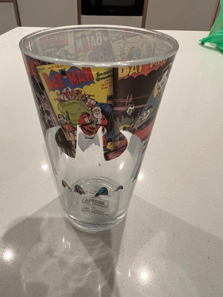 Paladone PP8263BM Batman Drinking Glass | Officially Licensed Superhero ...