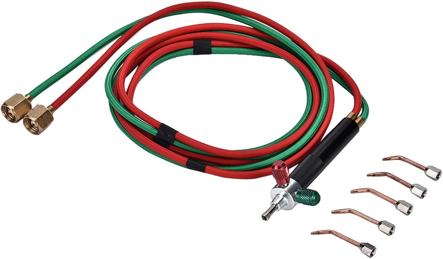 Amazon.com: Jewelry Soldering Torch Oxygen Flame Gun with 5 Tips for ...