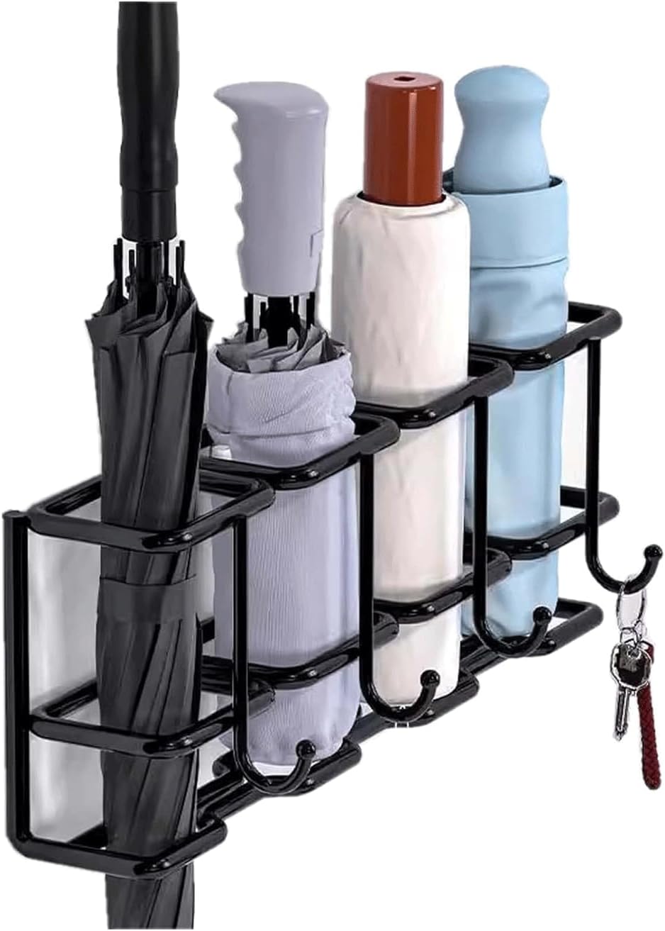 Amazon.com: KFIMSDHJ 4/6 Compartment Umbrella Stand Wall Mounted Modern ...
