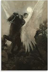 Amazon.com: TGIQjthg Howard Pyle Painter The Garden Behind The Moon ...
