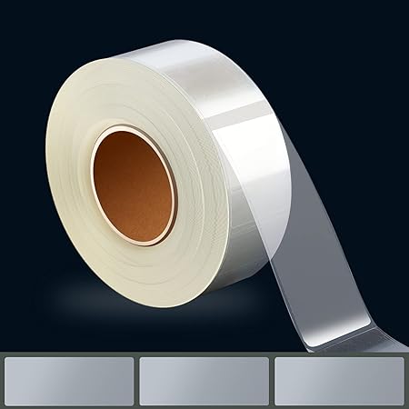 500 PCS Label Protectors, Transparent Waterproof Clear Wafer Seal ...