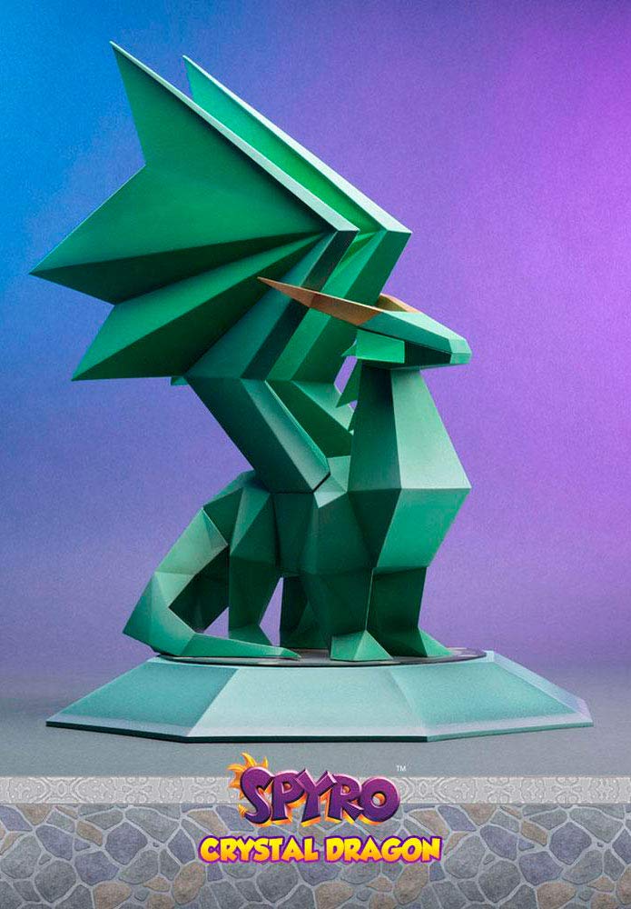 Amazon.com: First 4 Figures - Spyro (Crystal Dragon) Resin Statue ...