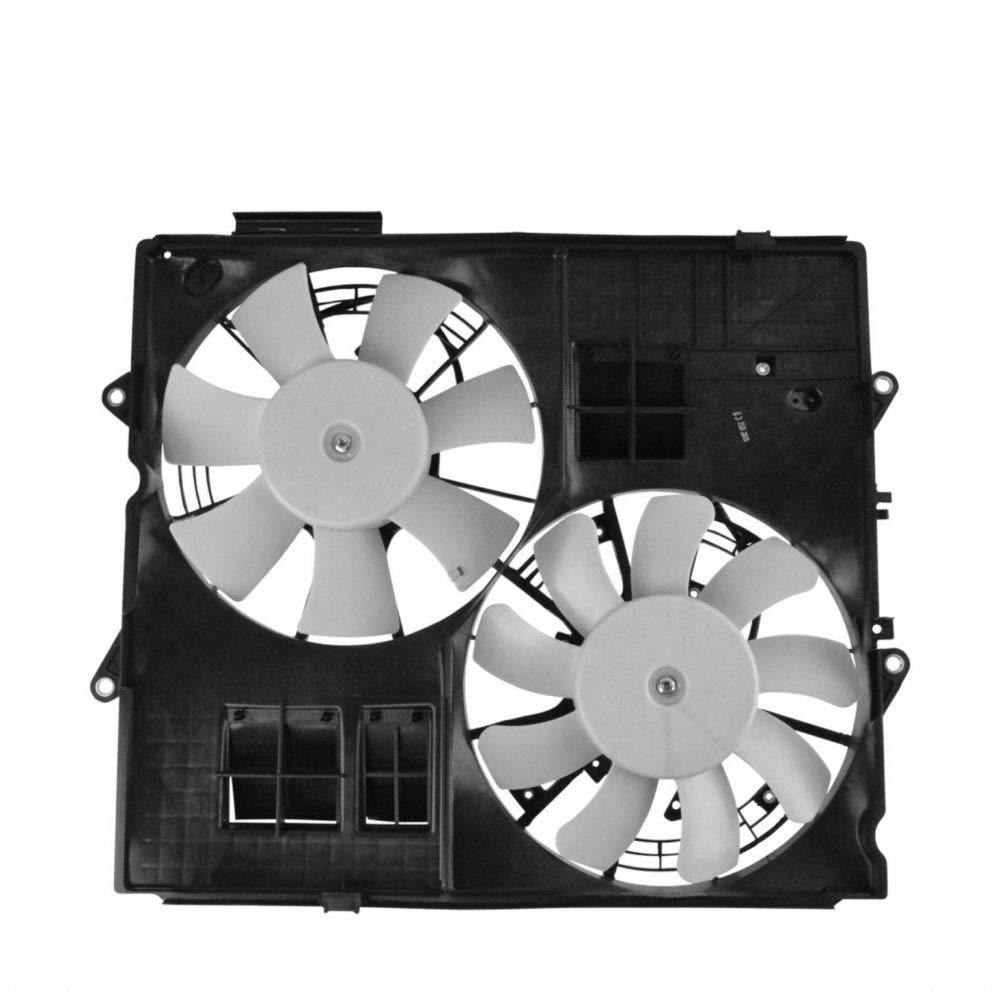 Amazon.com: PAKKHI Radiator Dual Cooling Fan Assembly V V 6.2L ...