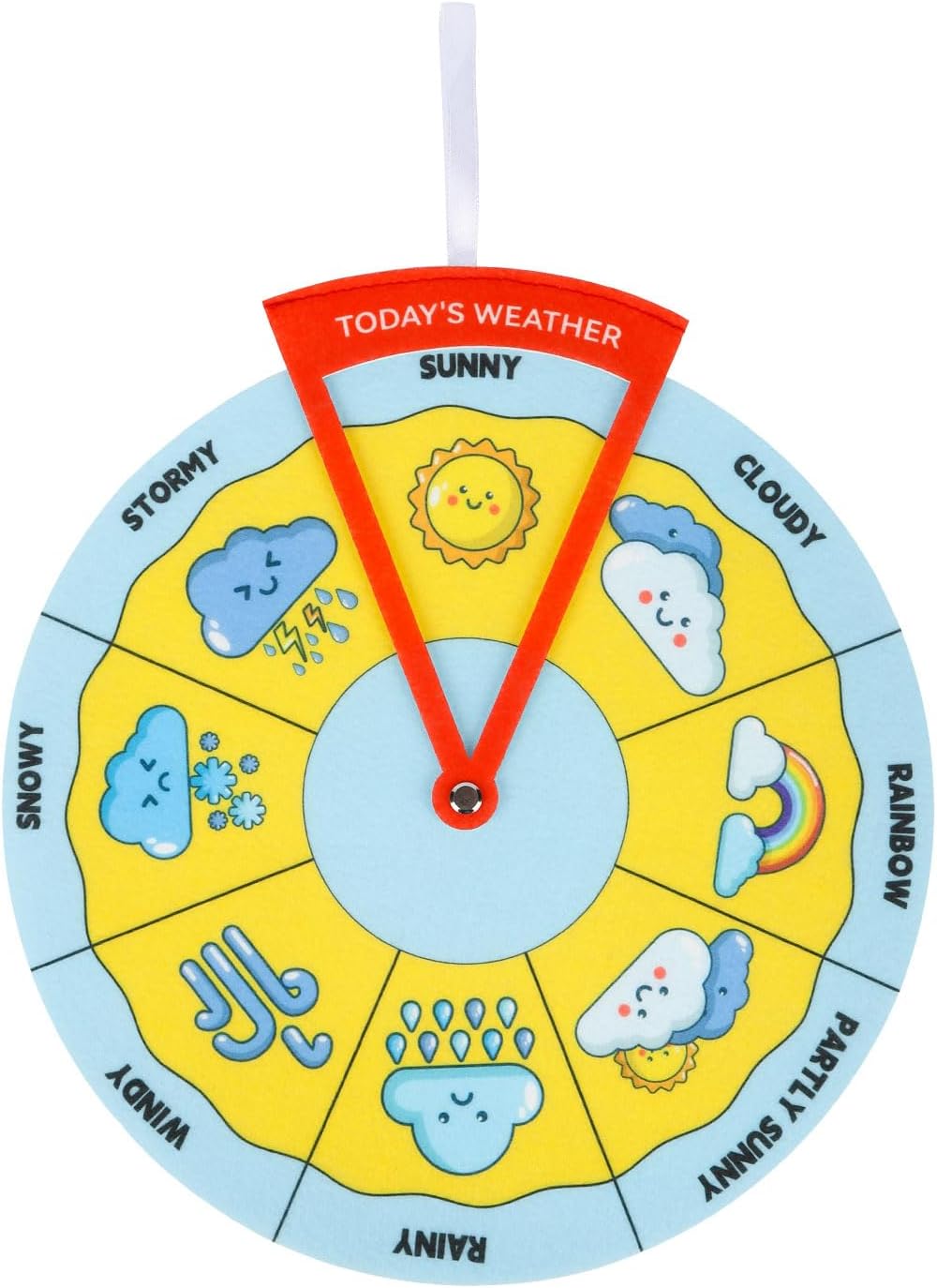 Amazon.com: Weather Chart for Preschool Wheels, Weather Wheel for ...