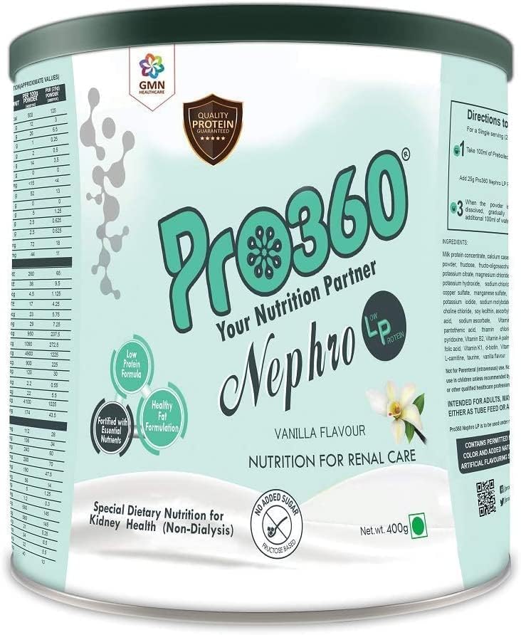 Buy Pro360 Nephro LP - Non-Dialysis Care tional Protein Drink (Vanilla ...